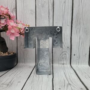 Hobby Lobby | Wall Decor | Rustic Galvanized Metal Letter T Wall Decor ...